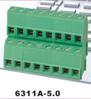 China Brase Terminal Block Connector PA66 PCB Terminal Block for sale