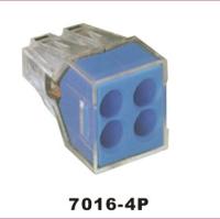 China PA66 Brase Clamping Terminal Block Connector 7001V for sale