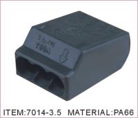 China PA66 Brase Clamping Terminal Block Connector 7001V for sale