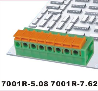 China Industrial Equipment Connector Type Screw/Spring with 20A Current Rating for sale