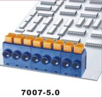 China PA66 Brase Clamping Terminal Block Connector 7001V for sale