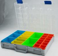 China ABS Customized Logo Multi Compartment Storage Case for sale