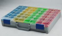 China ABS Customized Logo Multi Compartment Storage Case for sale