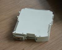 China 4 Poles OEM ODM PLC Housing 22.5mm Light Grey UL94V-0 for sale