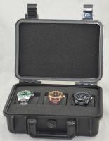 China Moisture Proof Dust Proof Plastic Waterproof Watch Box for sale