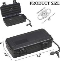 China Securely Store Your Cigars with Plastic Cigar Case - Holds Up To 10 Cigars for sale