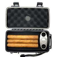 China Watertight Crushproof Plastic Cigar Case IP67 210 X 166 X 90mm for sale