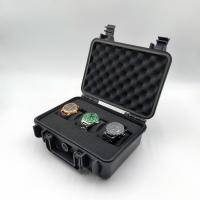 China Three Watches Plastic Waterproof Watch Box Drop Resistant for sale