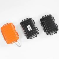 China XYZ Lightweight Plastic Gun Case With Key Lock 2 Compartments Foam Interior Lining for sale