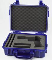 China Heavy Duty Foam Lined Gun Case With Key Lock Lightweight At 2.5 Lbs Dual Layered Protection for sale