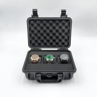 China Luxurious Soft Velvet Lining Electrical Enclosure Box Waterproof Alloy Case Watch Holds 12 Watches for sale