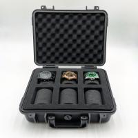 China Transparent Lid Waterproof Watch Box 10.2 X 3.9 X 3.1 Inch For Watches for sale