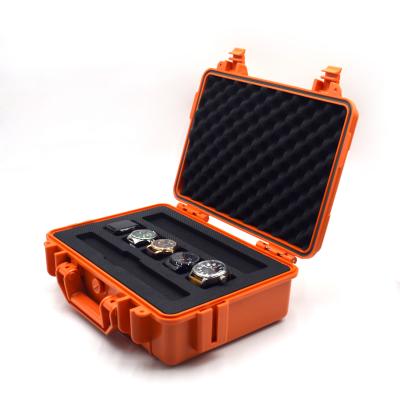 China 10.2 X 3.9 X 3.1 Inch Carbon Fiber Apple Watch Case With Zipper Closure for sale