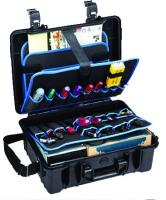 China Black Plastic Gun Case With 1 Handle And Foam Interior Lining for sale