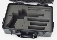 China Medium Gun Storage Case With 2 Keys Protective Foam Interior for sale