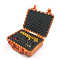 China 2 Compartments Plastic Gun Case With 2 Keys And Key Lock for sale