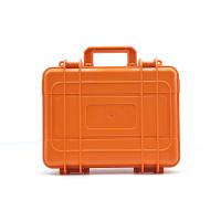 China 2 Compartments Plastic Gun Case With 2 Keys And Key Lock for sale