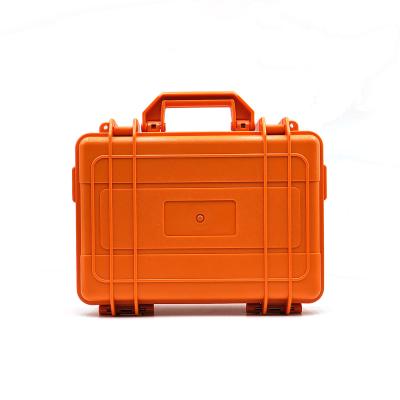 China 11.5 X 8.5 X 4.5 Inches Plastic Gun Case With 2 Compartments And Key Lock for sale