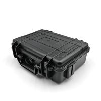 China 11.5 X 8.5 X 4.5 Inches Plastic Gun Case With 2 Compartments And Key Lock for sale