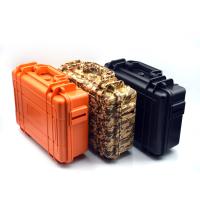 China 11.5 X 8.5 X 4.5 Inches Plastic Gun Case With 2 Compartments And Key Lock for sale