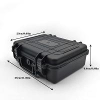 China 2 Compartments 2 Keys Plastic Gun Case 11.5 X 8.5 X 4.5 Inches for sale