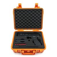 China 2 Compartments 2 Keys Plastic Gun Case 11.5 X 8.5 X 4.5 Inches for sale