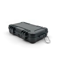 China Black / Custom Plastic Cigar Case with Rectangular Shape No Insulation for sale