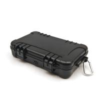 China Black / Custom Plastic Cigar Case with Rectangular Shape No Insulation for sale
