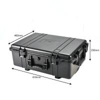 China Rectangular Plasstic Trolley Case Waterproof IP67 For Secure Business Travel for sale