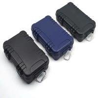 China Lightweight Plastic Cigar Case Rectangular Design Holds Up To 10 Cigars for sale