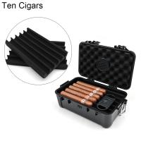 China 10 Cigars Capacity Custom Cigarette Case With High Durability for sale
