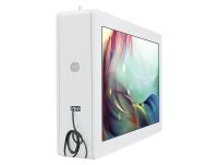 China 55in Outdoor Digital Signage Displays 2500 Brightness Standing Kiosk for sale