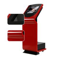 China Red 19In Post Office Kiosk 360 Nits Interactive Information Kiosk for sale
