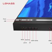 China 110 Inch LED Screen For Conference Room 1.26mm Pixel Pitch With Wireless Sharing for sale