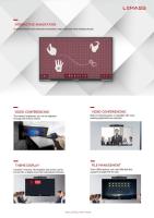 China 220 Inch Commercial LED Display Screen For Meeting Digital Signage 3840Hz Refresh Rate for sale