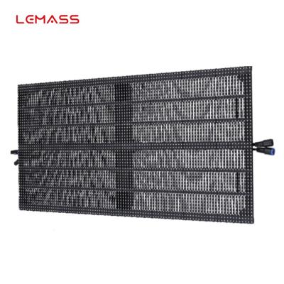 China Transparent P6.9 Rental LED Cabinet Screen Anti Bump With Carbon Fiber Structure for sale