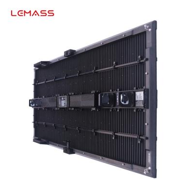 China P10.4D outdoor Anti-UV rental LED display 500*1000mm LMS-CLM Series front maintenance for sale