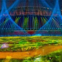 China P7.8 outdoor rental LED display 500*1000mm LMS-CLM Series high transparency for sale