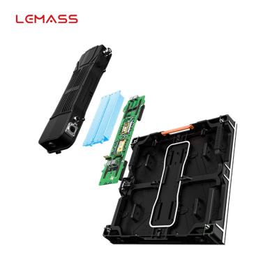 China P6.9 Outdoor Rental LED Cabinet Display Waterproof 7000cd/Sqm Brightness for sale