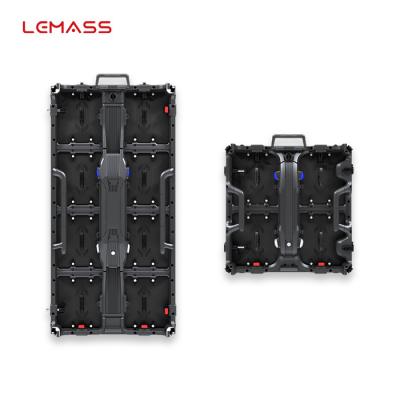 China Highly Dynamic Indoor Rental LED Cabinet Display P2.9 With Seamless Protection for sale