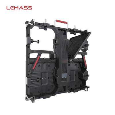 China P2.6 LED stage rental display cabinet 500*500mm LMS-CER Series waterproof IP65 for sale