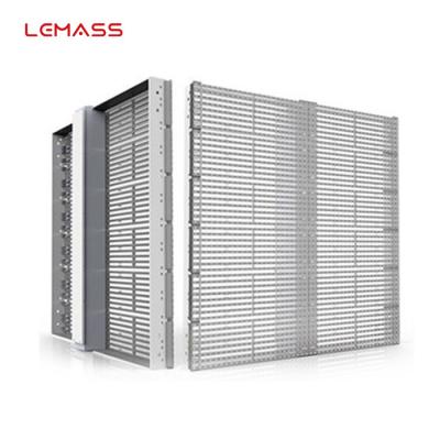 China Transparent P50 Creative LED Display Screen 1000×1000mm With Aluminum Frame for sale