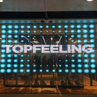 China Waterproof Transparent LED Panels , P20 MicroLED Display Screen 1000×1000mm for sale