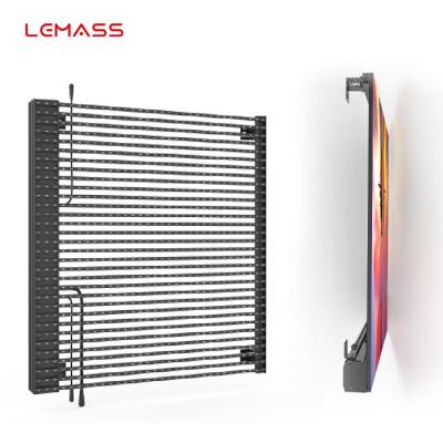 China Commercial P25 Outdoor LED Display Cabinet IP65 Waterproof 7000cd/Sqm Brightness for sale