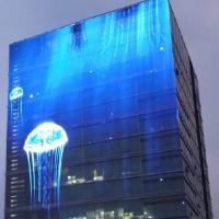 China P55 SMD Dot Pixel Creative LED Display Screen Multifunctional Anti Fire for sale