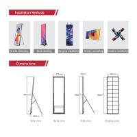 China P1.9 Smart LED Poster Display , Portable Commercial LED Screen 2.5cm Thickness for sale
