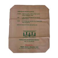 China Custom Woven PP Valve Bag 25Kg 50Kg Capacity 70-100GSM for Cement Gypsum Powder Packaging for sale