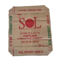 China Custom Woven PP Valve Bag 25Kg 50Kg Capacity 70-100GSM for Cement Gypsum Powder Packaging for sale