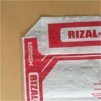 China 20kg to 50kg Woven PP Block Bottom Valve Bags with Self-Closing Valve - 70-100 GSM Laminated Polypropylene Packaging for sale