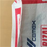 China 20kg to 50kg Woven PP Block Bottom Valve Bags with Self-Closing Valve - 70-100 GSM Laminated Polypropylene Packaging for sale